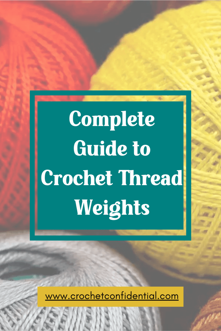 A Guide to Crochet Thread Weights - Crochet Confidential