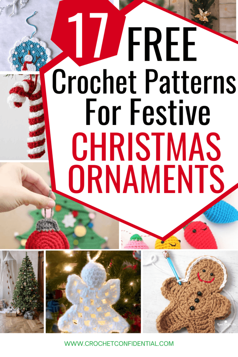 17 Festive and Free Crochet Christmas Ornament Patterns – Crochet ...